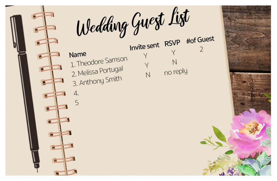 3 Things to Remember While Creating Your Guest List – ArtizGo